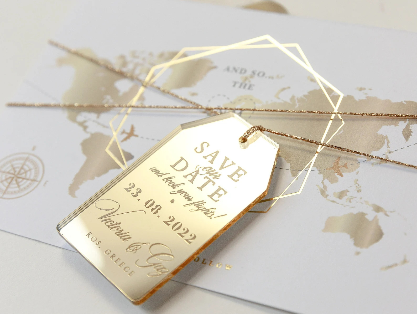 Destination Wedding Save the Date Ideas - Destination Wedding Details