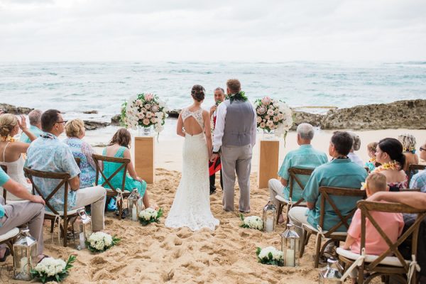 Elegant Destination Wedding at Turtle Bay Resort in Hawaii ...