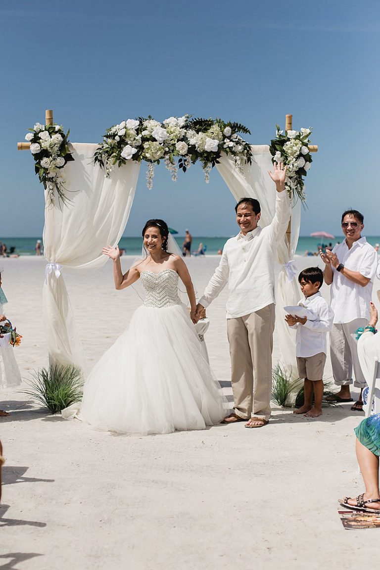 An Intimate Siesta Key Beach Destination Wedding - Destination Wedding ...