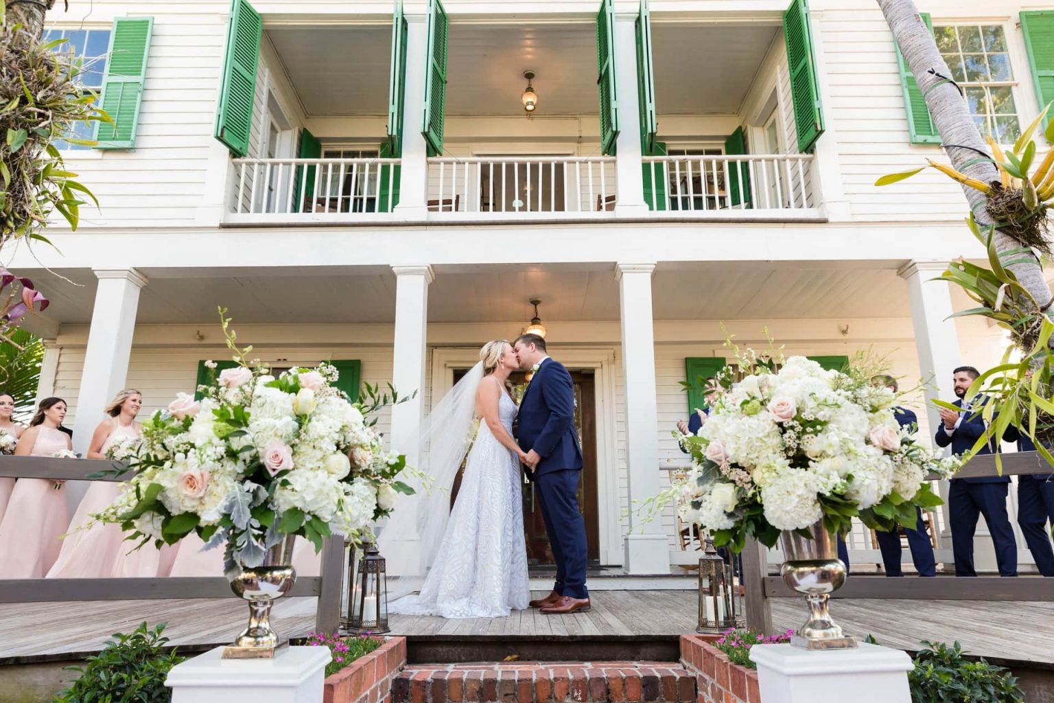 Two Historic Venues - One Beautiful Destination Wedding in Key West ...