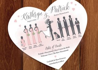 9 Creative Destination Wedding Program Ideas - Destination Wedding Details